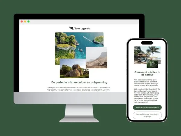 Inschrijven voor de nieuwsbrief | Travel Legends